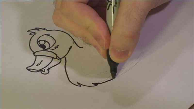 Cómo Dibujar un Patito de Goma