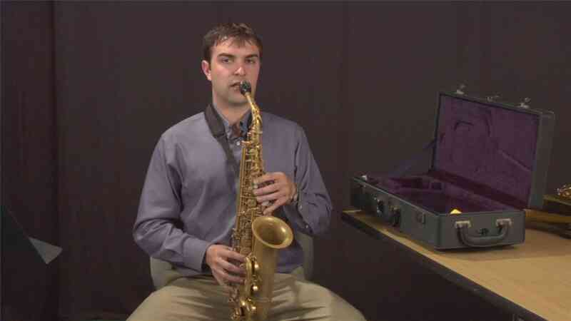 La Postura correcta para el Comienzo de los saxofonistas