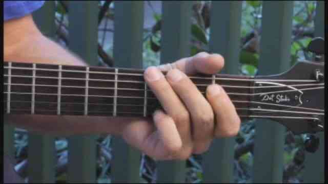 Cómo Reproducir un Edim-Maj7 Arpegio de Guitarra