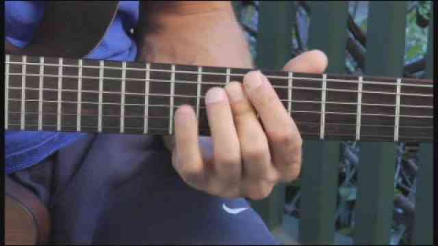 Cómo Jugar el Cdim-Maj7 Arpegio de Guitarra