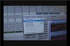 Pro Tools 6.9 Puntas De Mezcla: Menú De Configuración