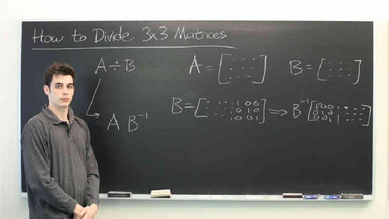 Cómo Dividir las Matrices 3X3