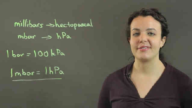 Cómo Convertir Milibares a Hectopascales