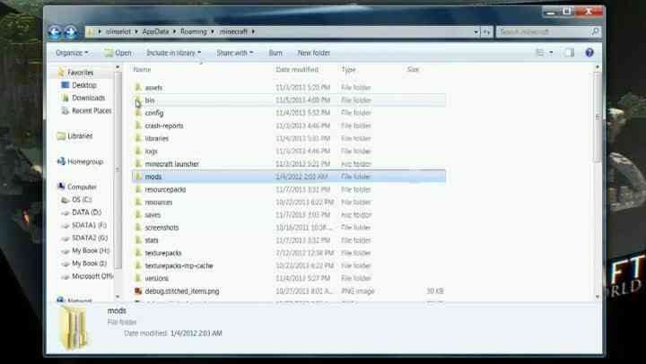 Cómo Quitar Mods en "Minecraft"