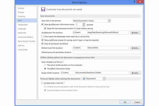 Cómo guardar automáticamente los Documentos de Microsoft Office Cada 60 ...