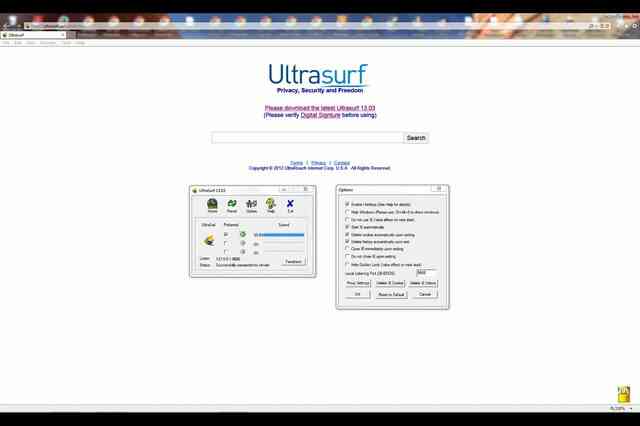 Cómo Configurar un Proxy en el UltraSurf