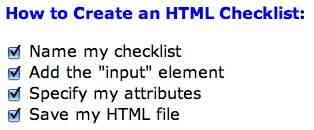 Cómo Hacer una Lista en HTML