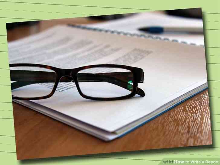 Cómo Escribir un Informe
