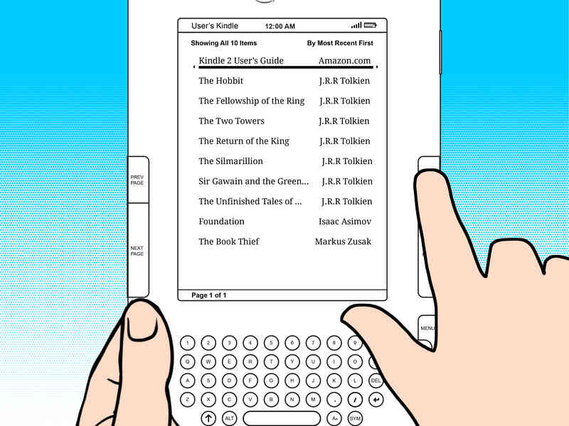 Cómo Administrar la Configuración de Tu Kindle (en el Kindle 2)