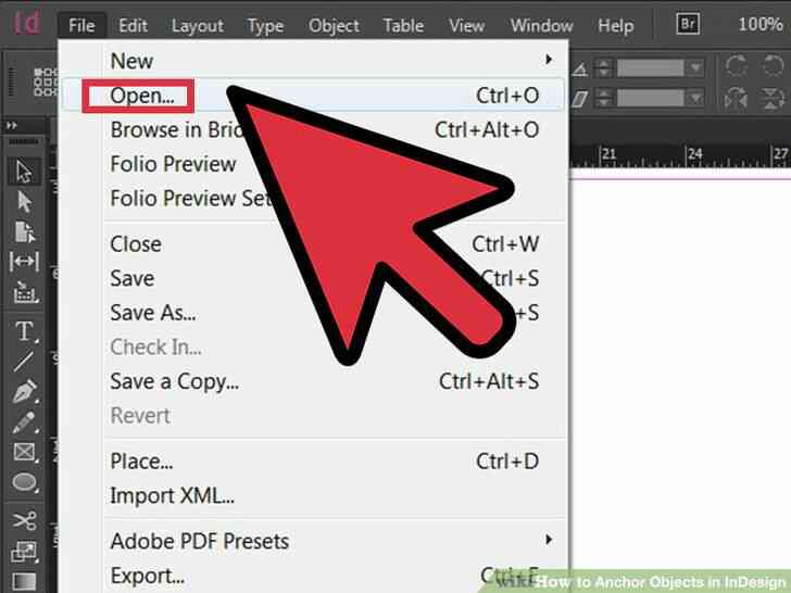 Cómo Anclar Objetos en InDesign