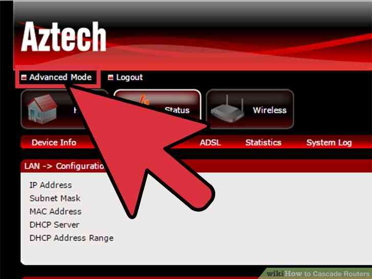 Cómo Cascada de Routers