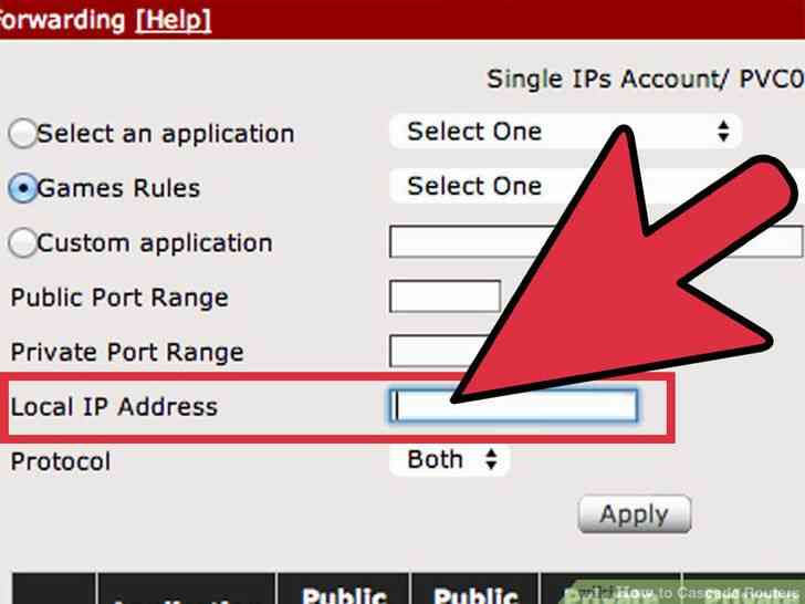 Cómo Cascada de Routers