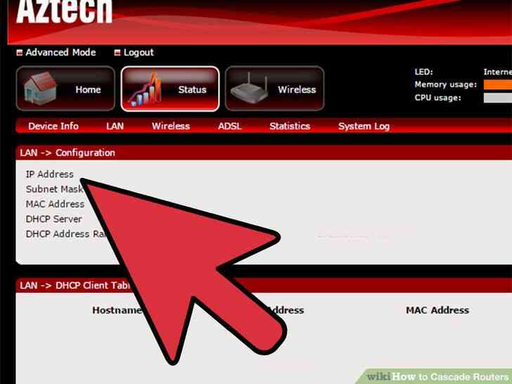 Cómo Cascada de Routers