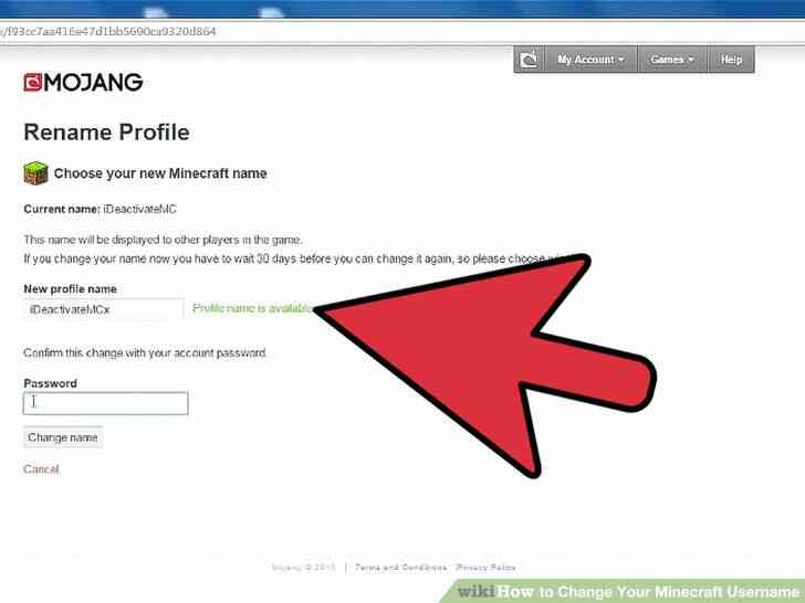 Cómo Cambiar Tu nombre de Usuario de Minecraft
