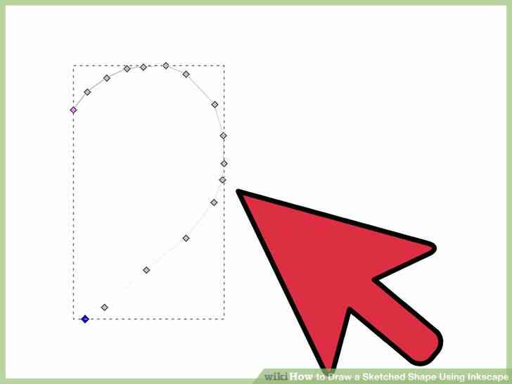 Cómo Dibujar una Esbozado Forma Utilizando Inkscape