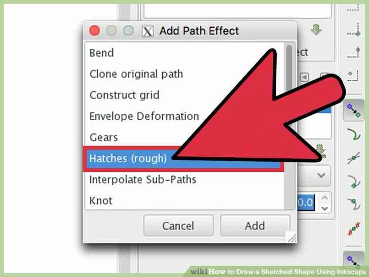 Cómo Dibujar una Esbozado Forma Utilizando Inkscape