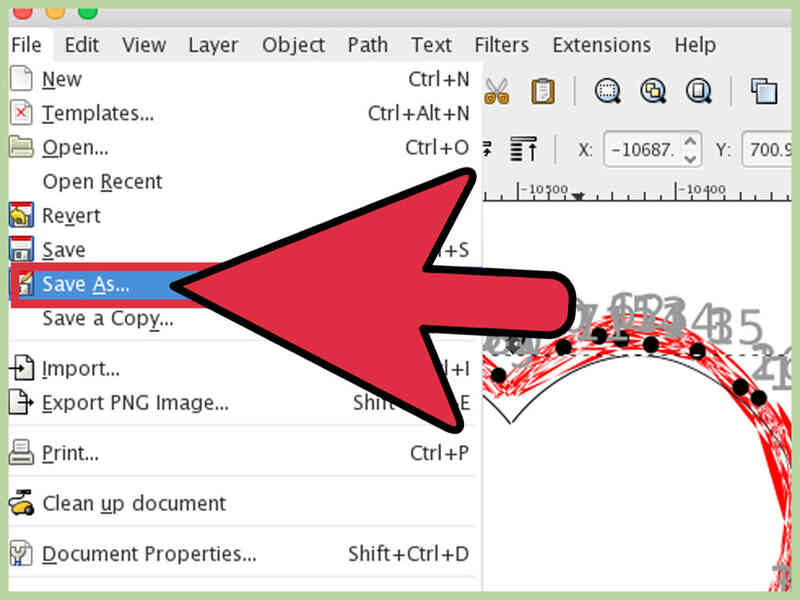 Cómo Dibujar una Esbozado Forma Utilizando Inkscape