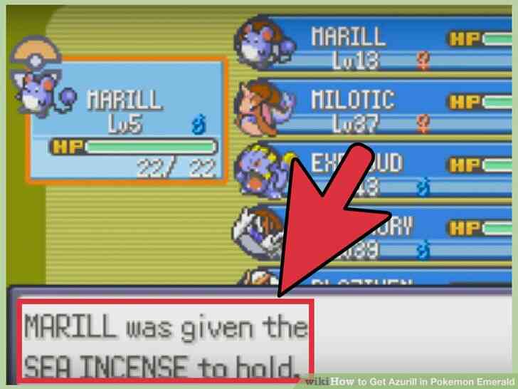 Cómo Conseguir Azurill en Pokemon Esmeralda