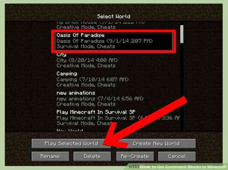 Cómo Obtener Bloques de Comandos en Minecraft