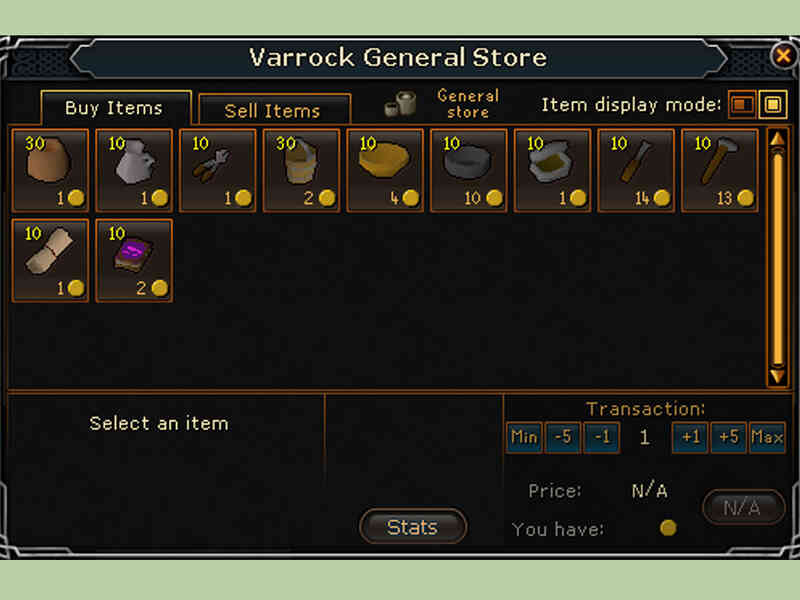 Cómo Hacer Dinero en RuneScape con la medalla de Bronce