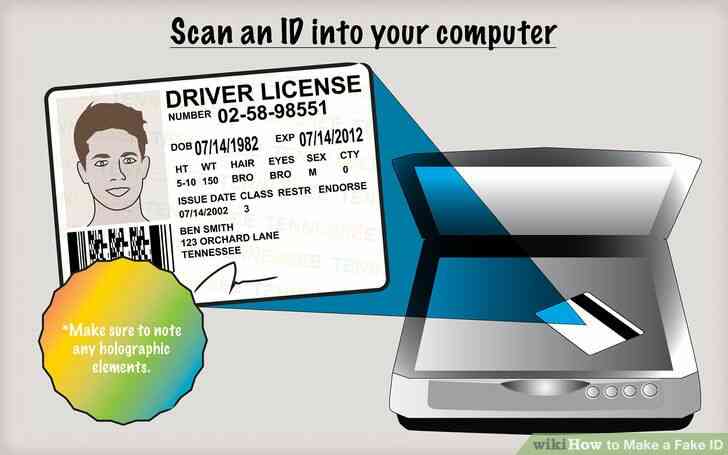 Cómo Hacer una IDENTIFICACIÓN Falsa