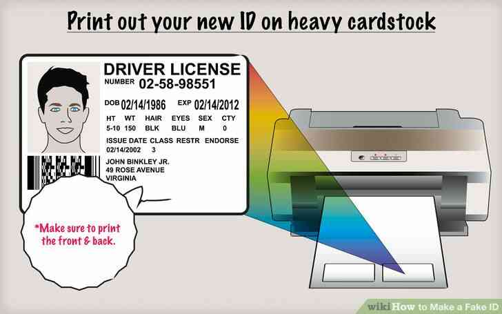 Cómo Hacer una IDENTIFICACIÓN Falsa