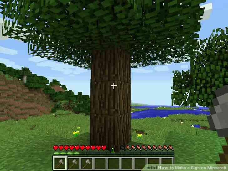 Cómo Hacer un Letrero en Minecraft