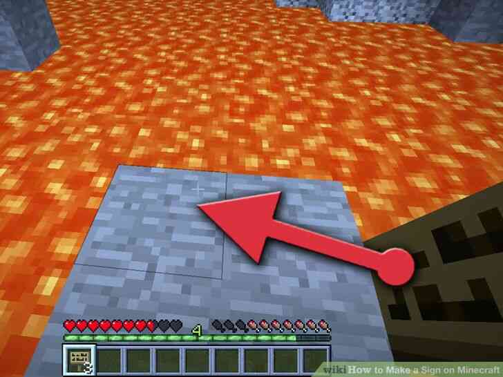 Cómo Hacer un Letrero en Minecraft