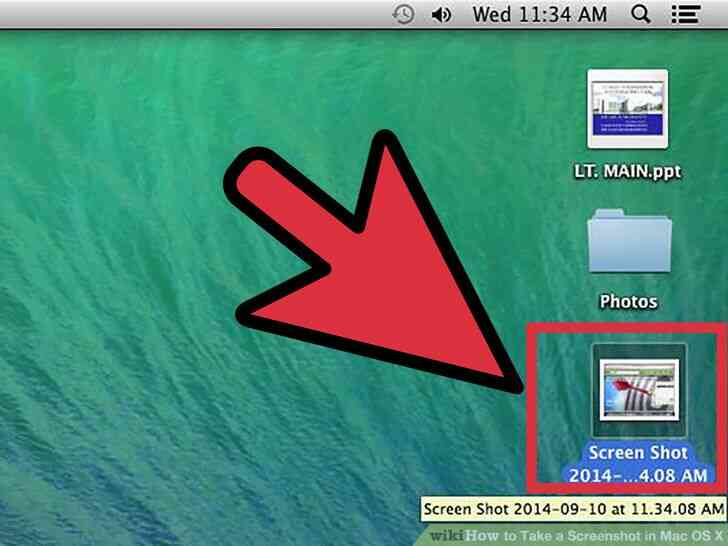 Cómo Tomar una Captura de pantalla en Mac OS X