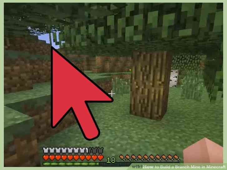 Cómo Construir una Rama de la Mina en Minecraft