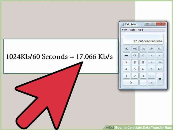 Cómo Calcular la Velocidad de Transferencia de Datos
