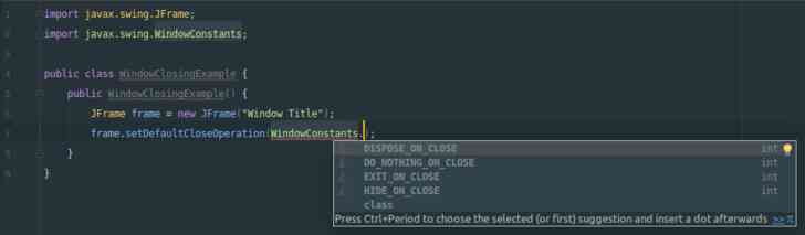 Cómo Cerrar una Ventana en Java