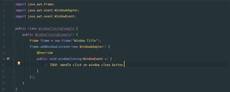 Cómo Cerrar una Ventana en Java