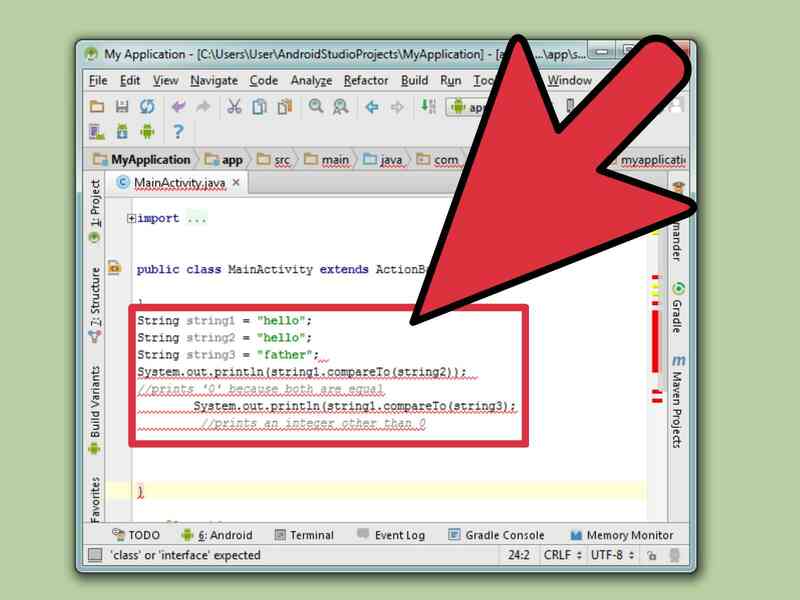 Cómo Comparar Cadenas de caracteres en Java