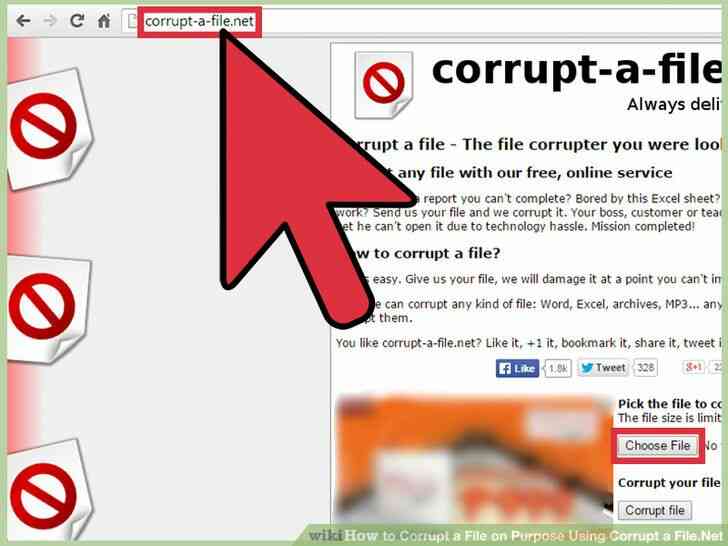 Cómo Corromper un Archivo en el Propósito de Usar un Corrupto File.Net