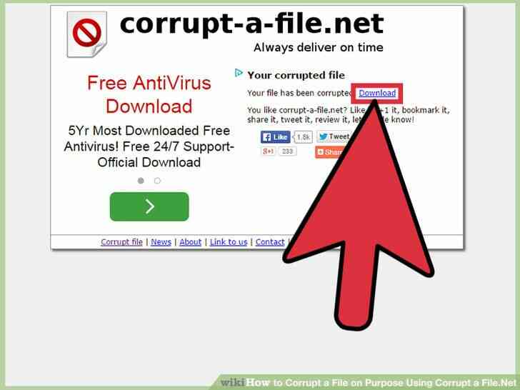 Cómo Corromper un Archivo en el Propósito de Usar un Corrupto File.Net