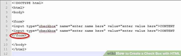 Cómo Crear una Casilla de Verificación con HTML Cómo Crear una Casilla de Verificación con HTML