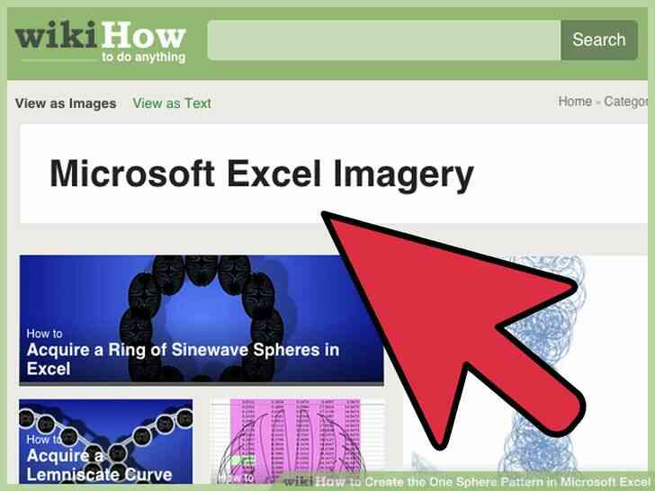 Cómo Crear la Esfera Patrón en Microsoft Excel