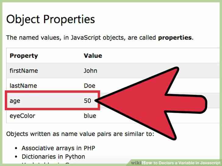 Cómo Declarar Una Variable En Javascript