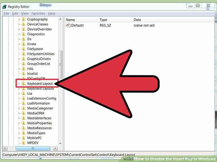 Cómo Deshabilitar la Tecla Insert en Windows