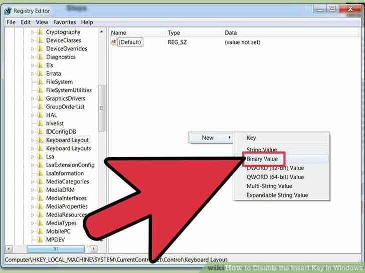 Cómo Deshabilitar la Tecla Insert en Windows