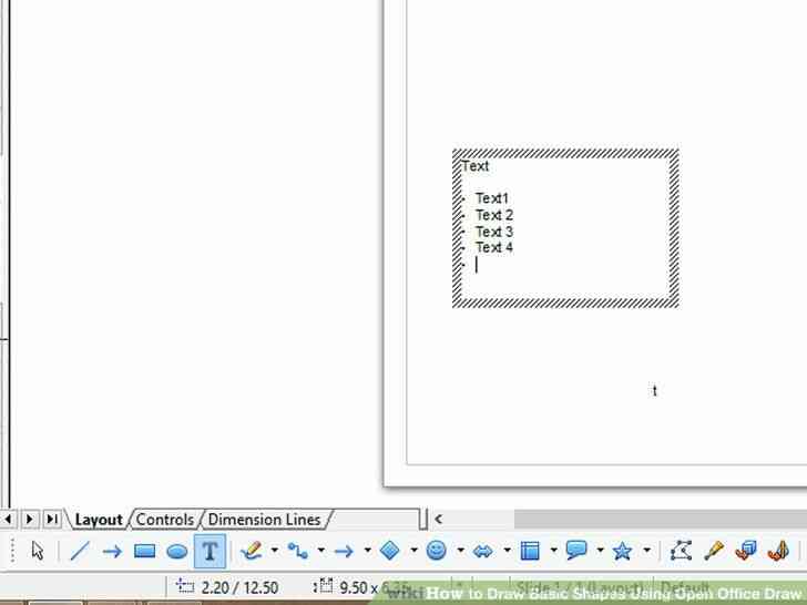 Cómo Dibujar Formas Básicas de Utilizar Open Office Draw