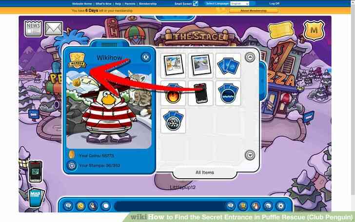 Cómo Encontrar la Entrada Secreta en Puffle de Rescate (Club Penguin)