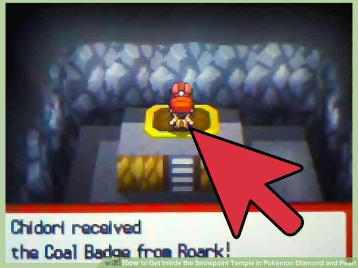 Cómo Obtener Dentro de la Snowpoint Templo en Pokemon Diamante y Perla