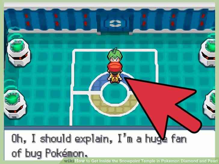 Cómo Obtener Dentro de la Snowpoint Templo en Pokemon Diamante y Perla