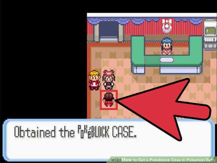 Cómo Conseguir un Pokeblock Caso en Pokemon Ruby
