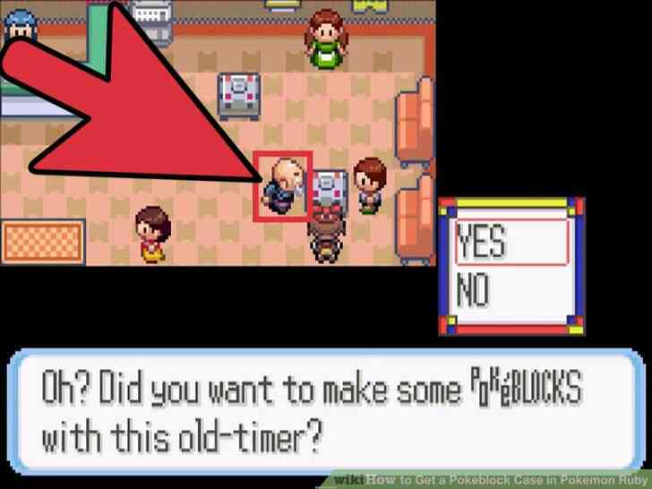 Cómo Conseguir un Pokeblock Caso en Pokemon Ruby