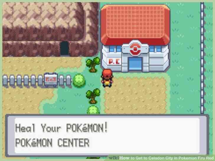Cómo Llegar a Celadon City en Pokemon Rojo Fuego