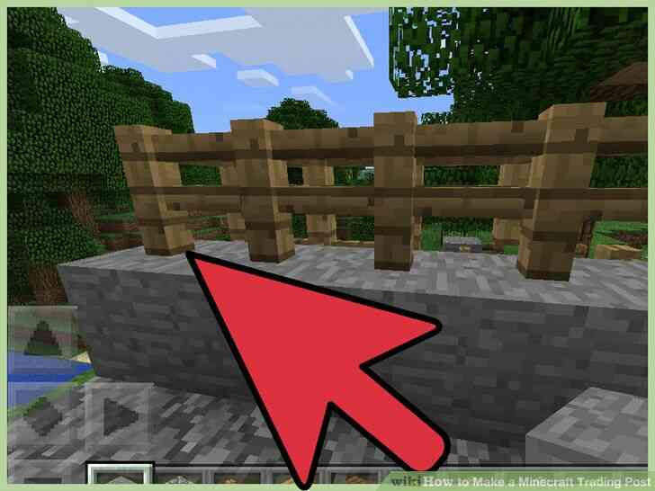 Cómo Hacer un Minecraft Trading Post