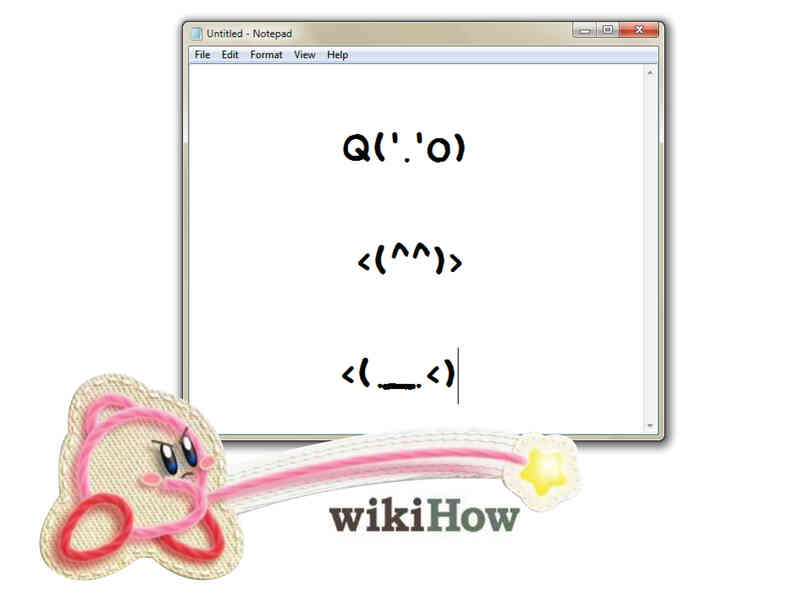 Cómo Hacer un ASCII Kirby con Guantes de Boxeo